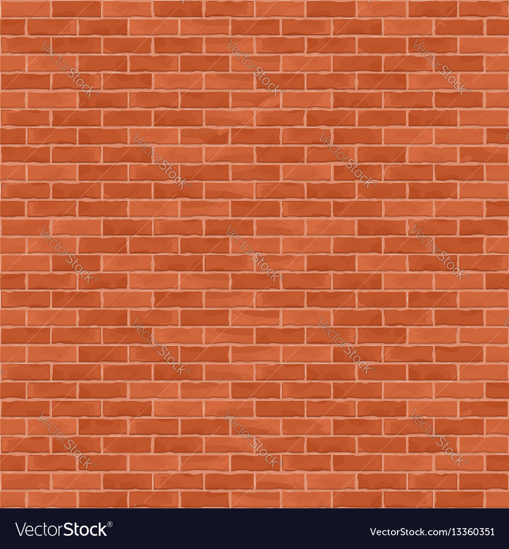 Seamless brick wall background Royalty Free Vector Image
