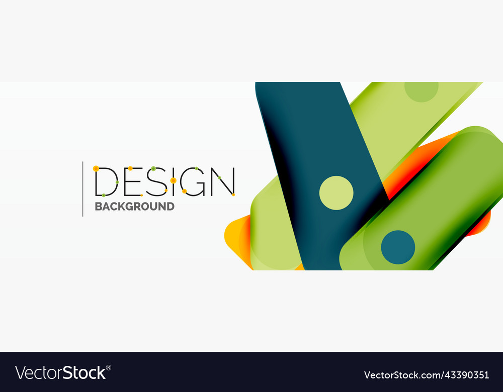 Tech minimal geometric wallpaper creative Vector Image