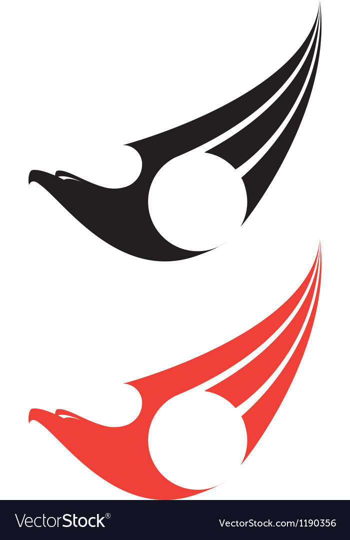 Eagle label Royalty Free Vector Image - VectorStock