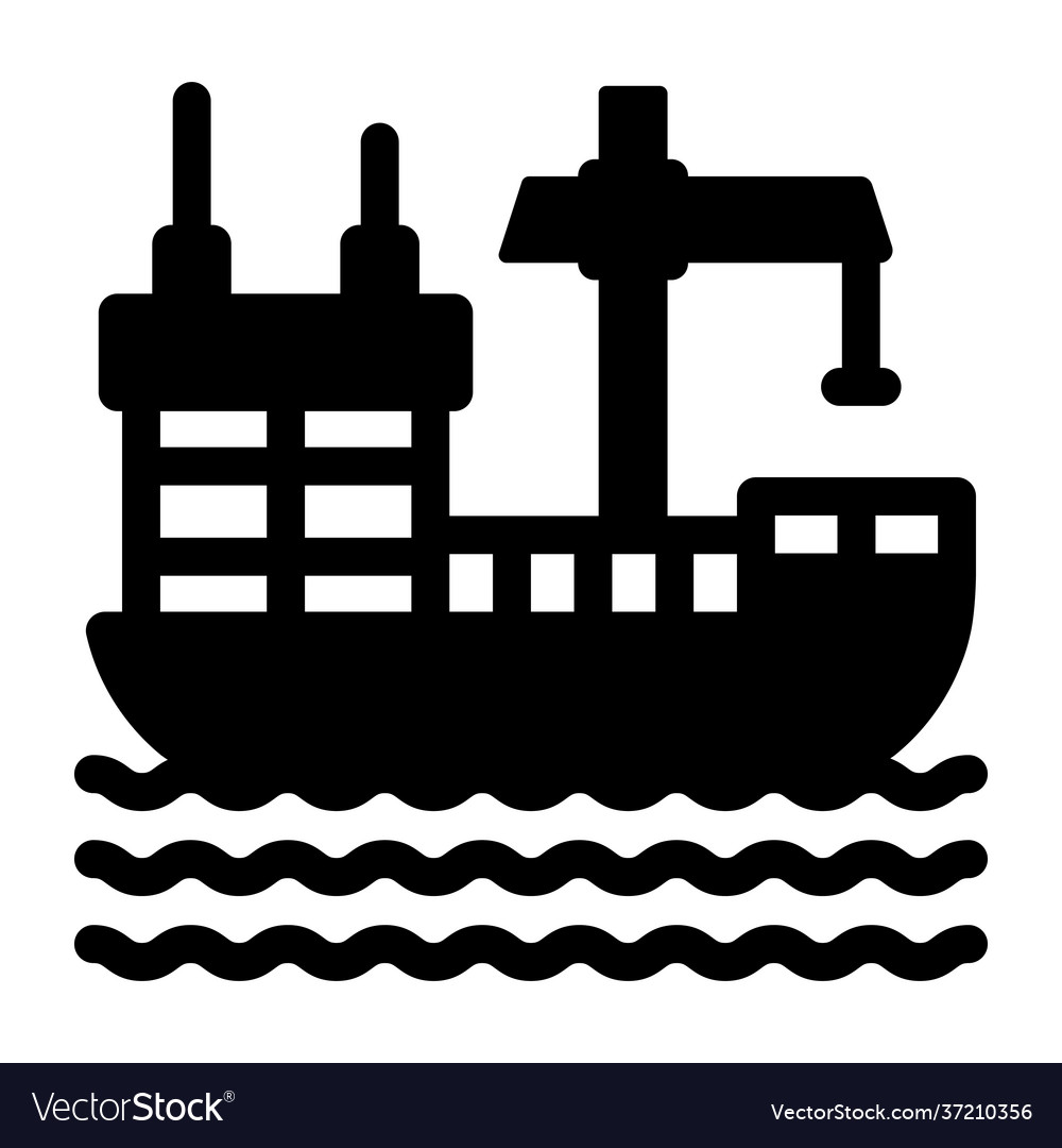 Seaport Royalty Free Vector Image - VectorStock