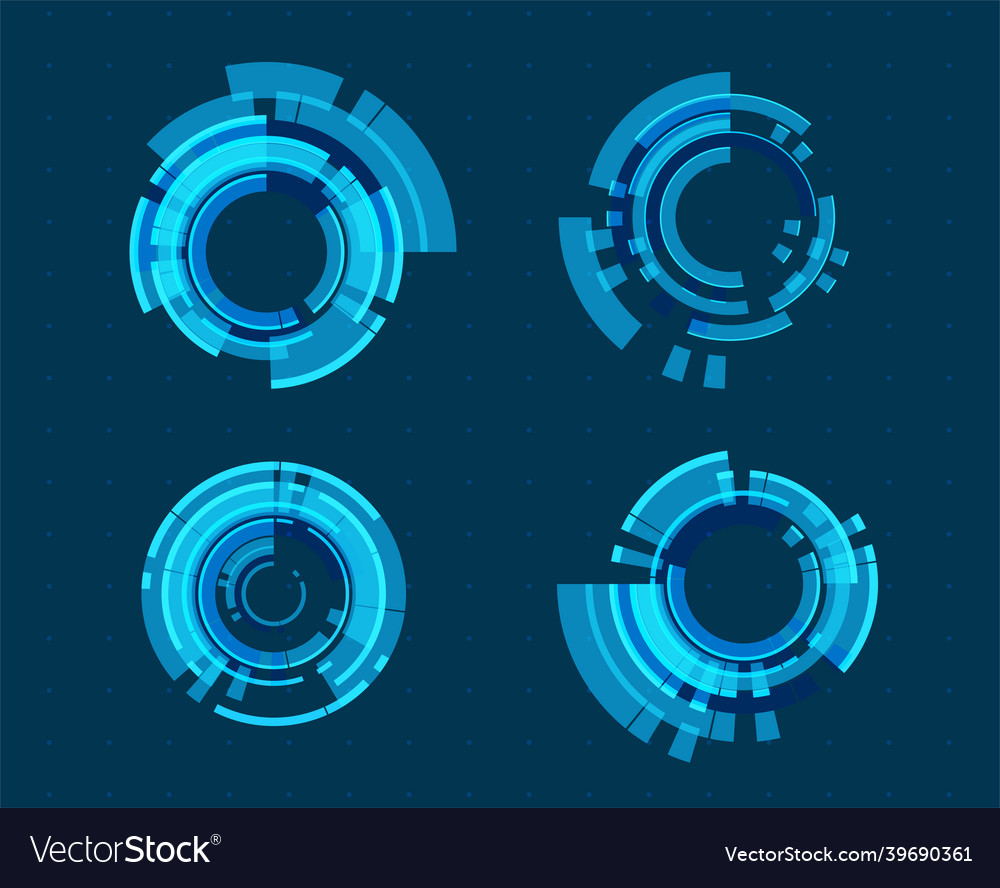 Abstract technology Royalty Free Vector Image - VectorStock