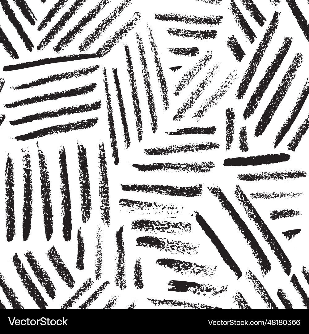 Chalk strips simple seamless pattern Royalty Free Vector