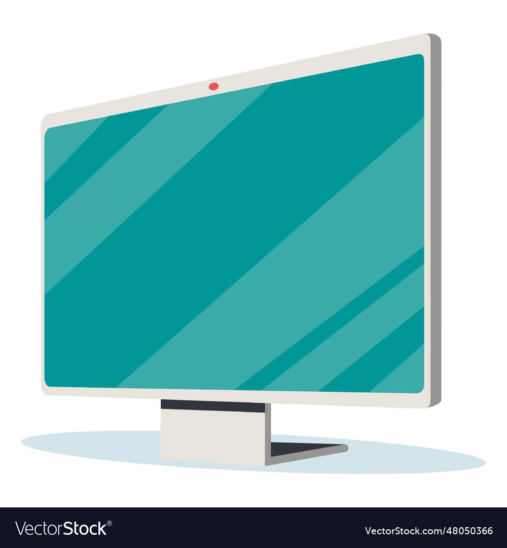 Computer monitor Royalty Free Vector Image - VectorStock