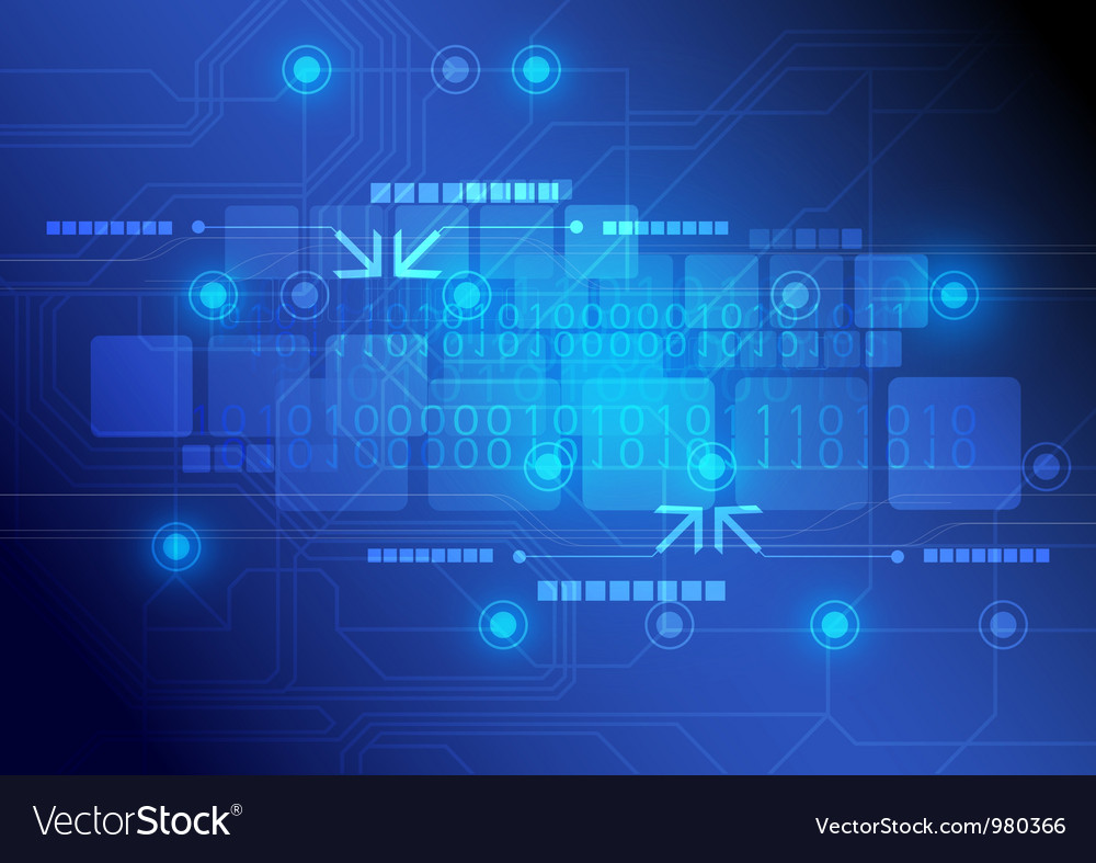 Technology background design Royalty Free Vector Image