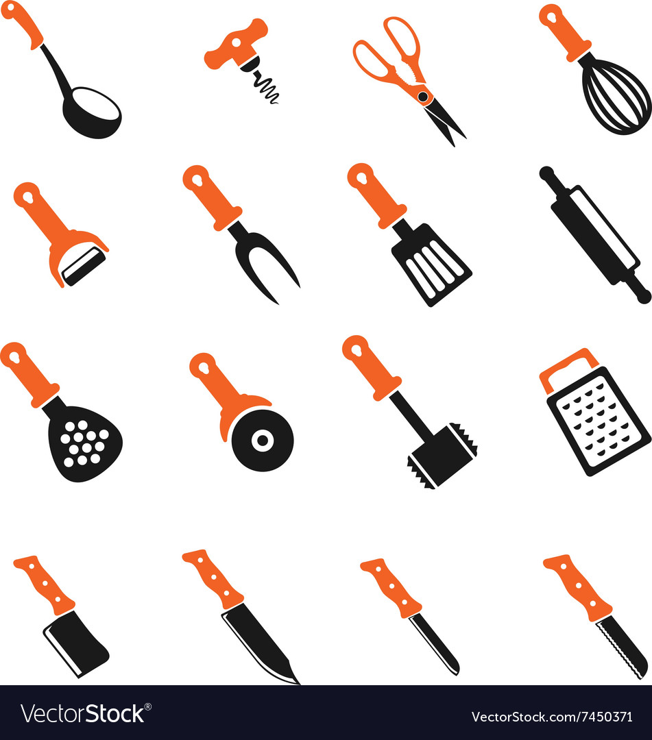 Kitchen tools Royalty Free Vector Image - VectorStock