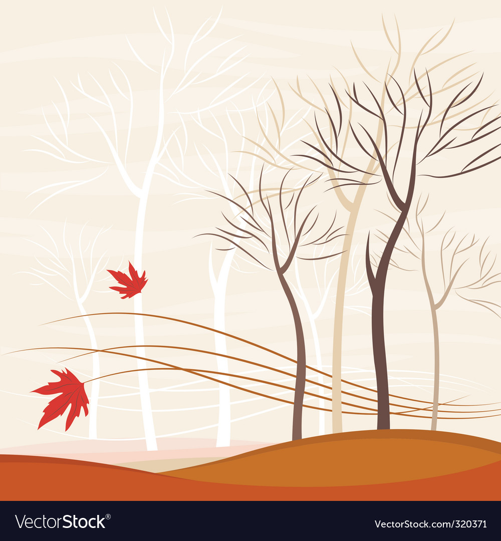 Trees Royalty Free Vector Image - VectorStock