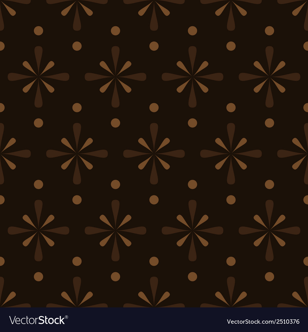 Abstract brown seamless pattern eps10 Royalty Free Vector