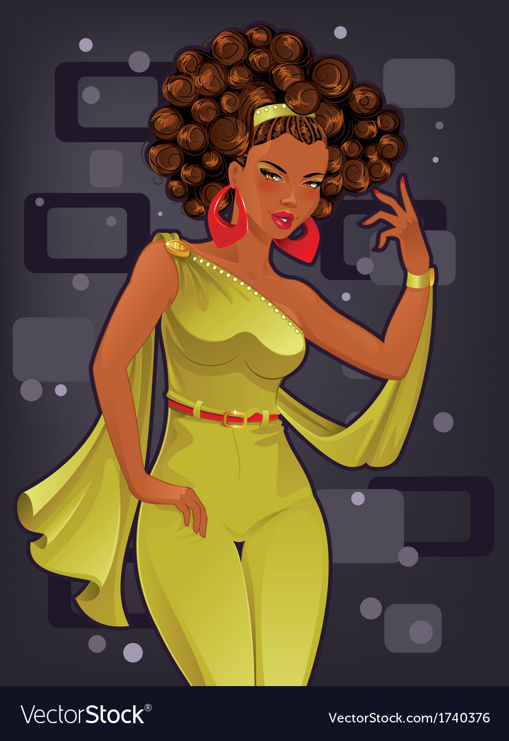 Glam Royalty Free Vector Image - VectorStock