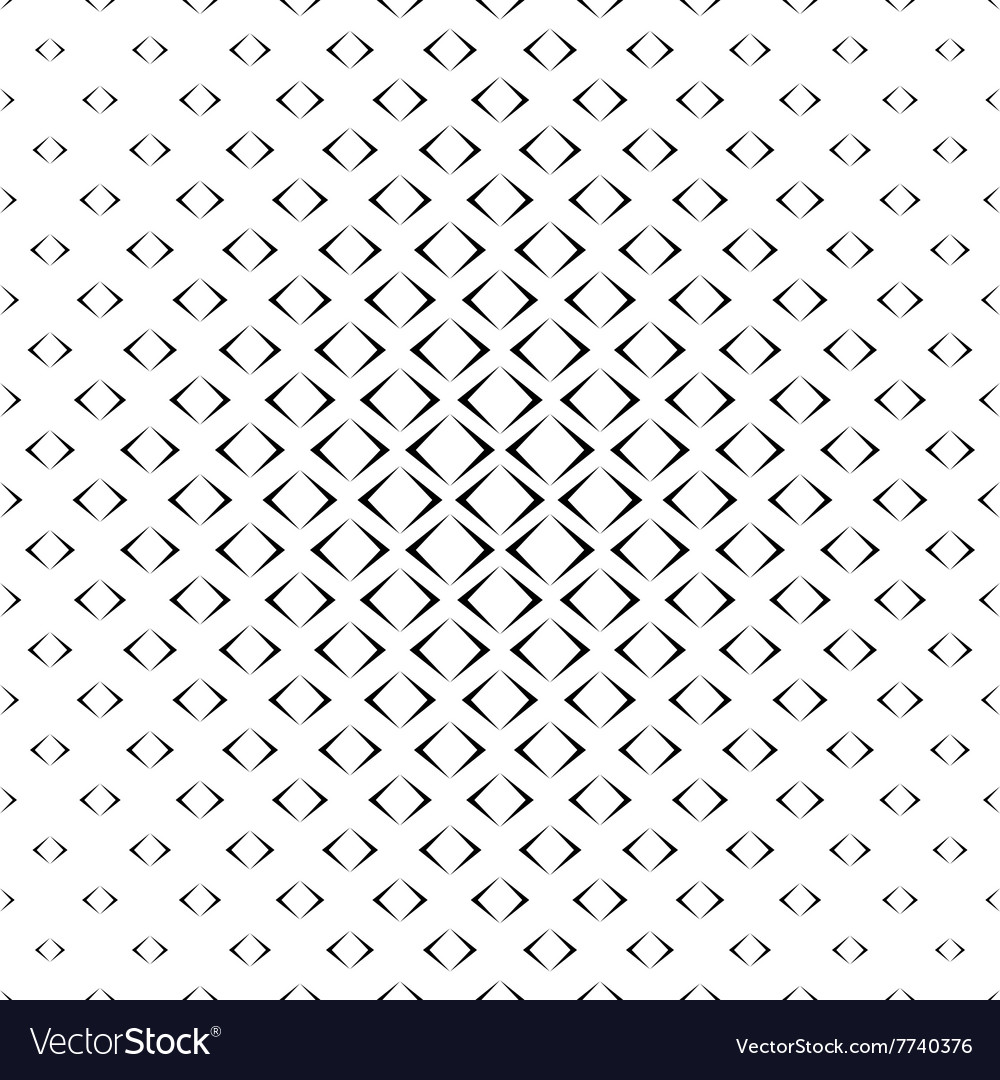 Seamless monochrome pattern Royalty Free Vector Image