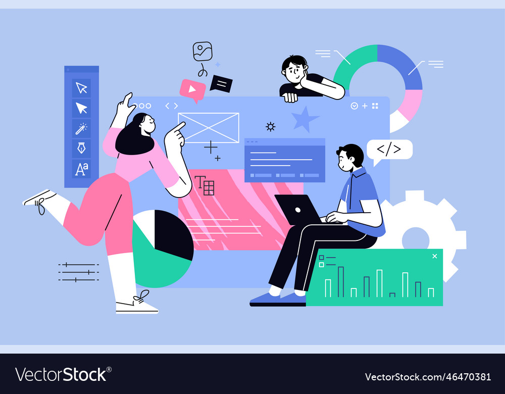Creative concept Royalty Free Vector Image - VectorStock