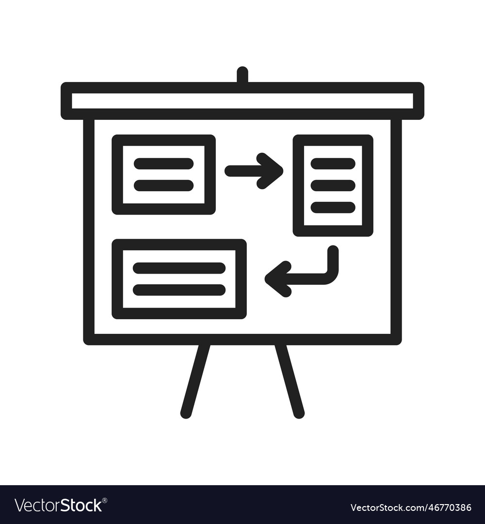 Development plan icon image suitable Royalty Free Vector