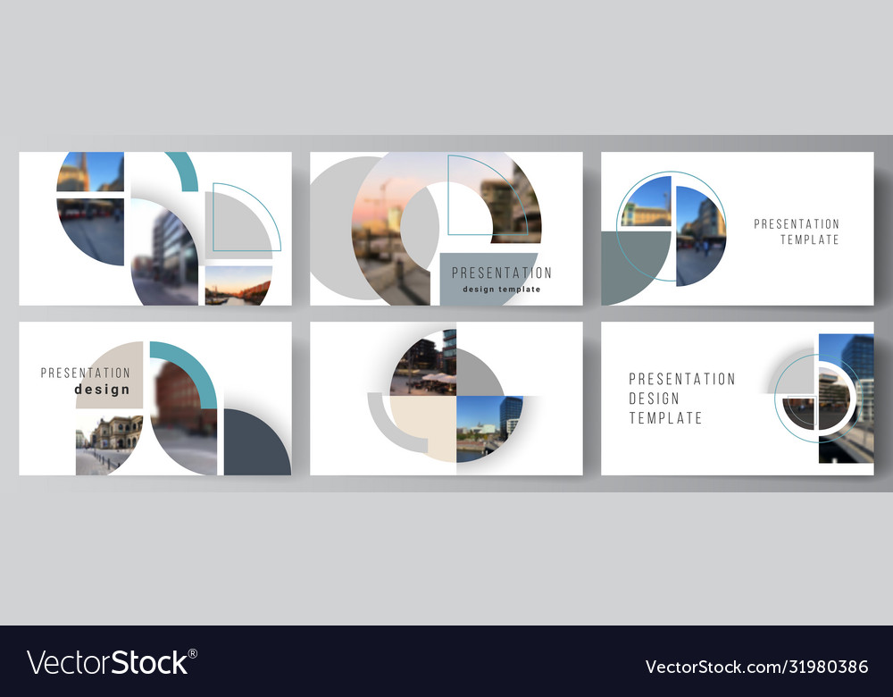 Layout presentation slides design Royalty Free Vector Image