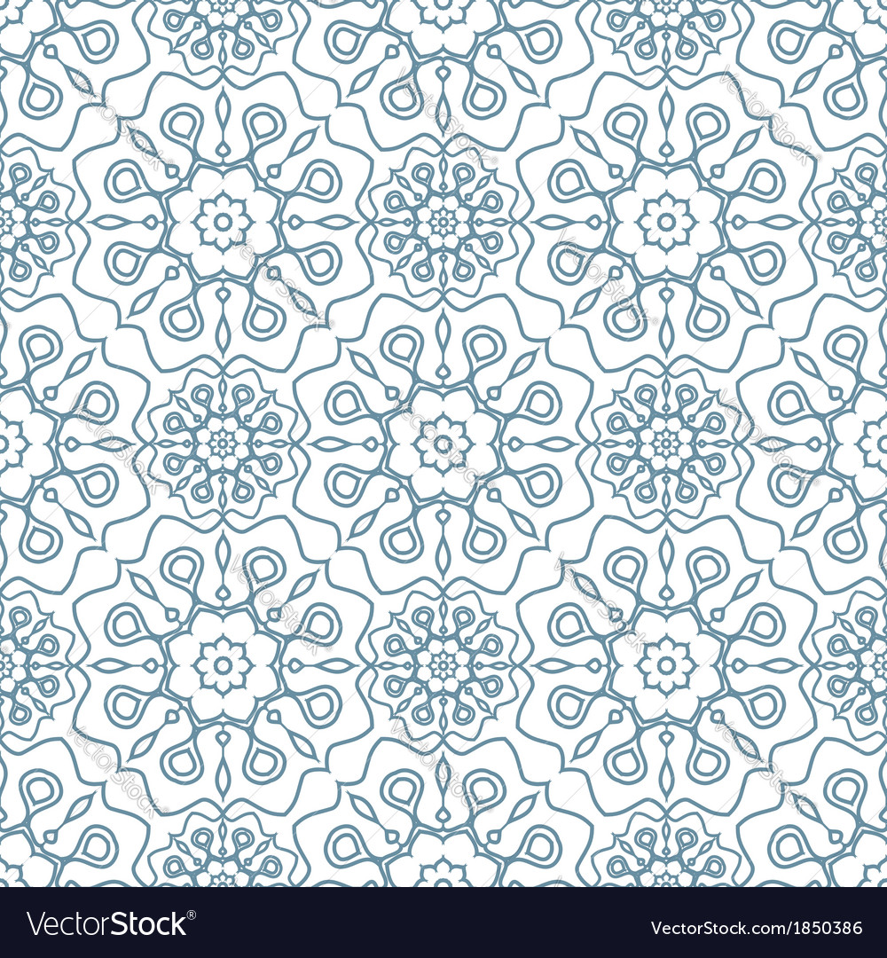 Oriental seamless pattern Royalty Free Vector Image
