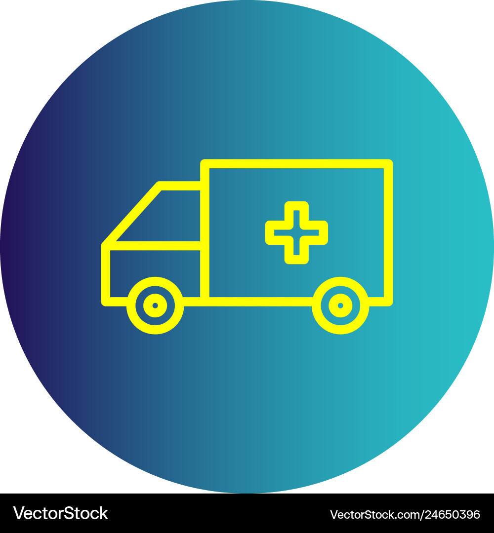 Ambulance icon Royalty Free Vector Image - VectorStock