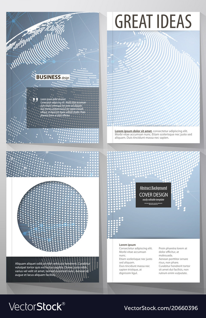 The editable layout Royalty Free Vector Image - VectorStock