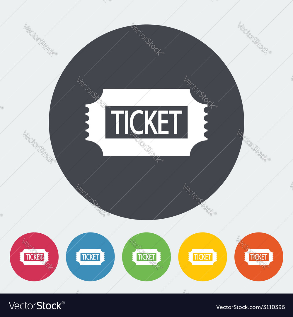 Ticket Royalty Free Vector Image - VectorStock