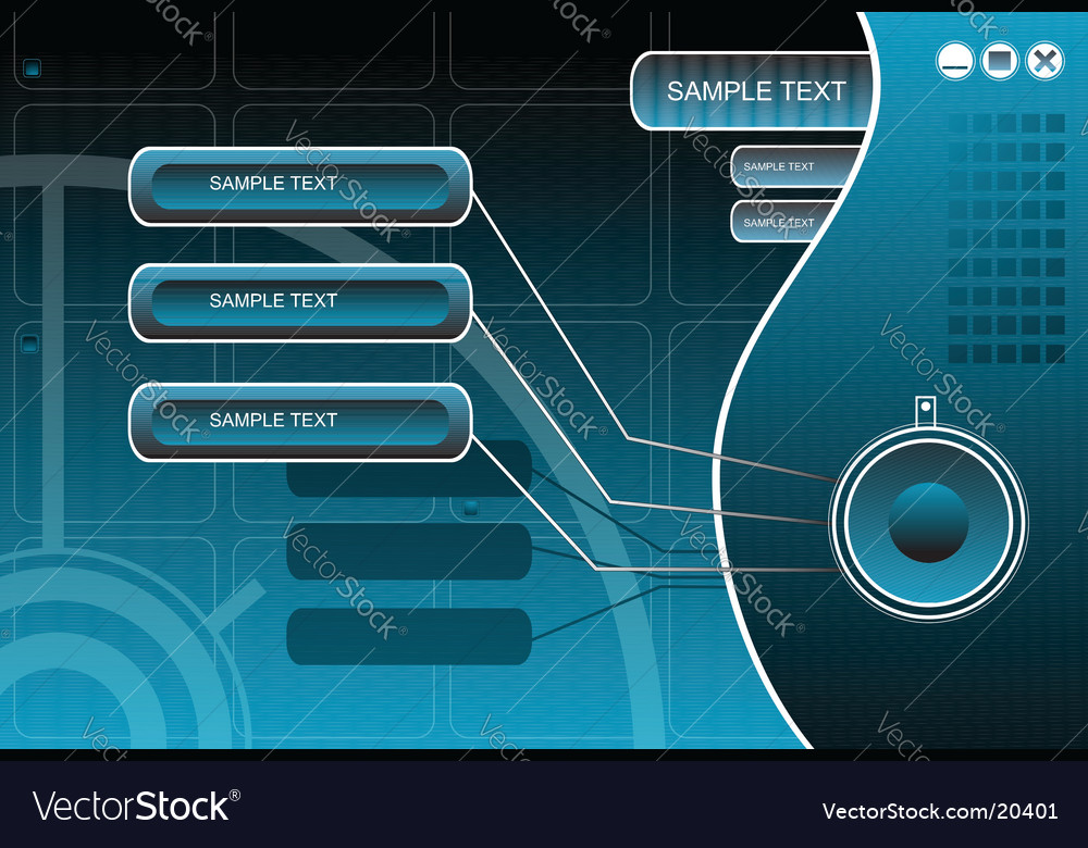 High tech background Royalty Free Vector Image