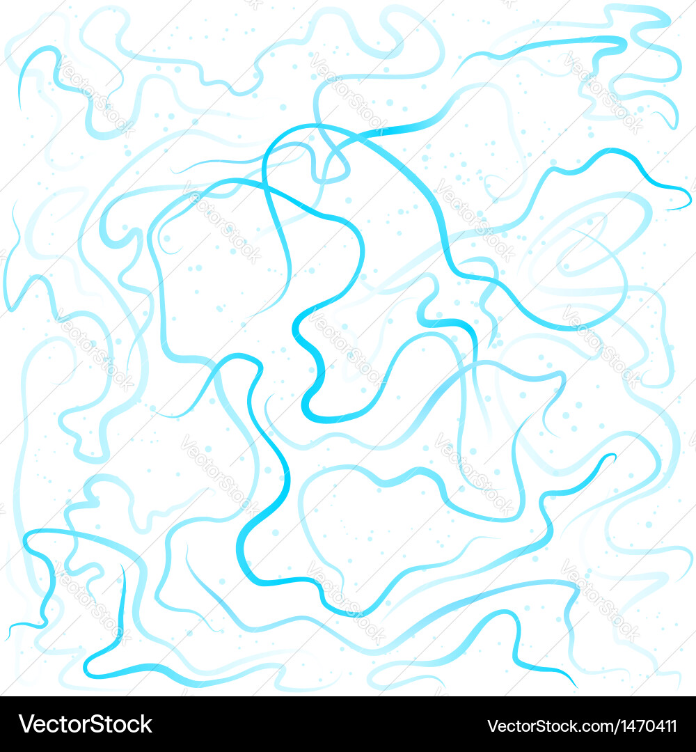 Light abstract background of wavy lines Royalty Free Vector