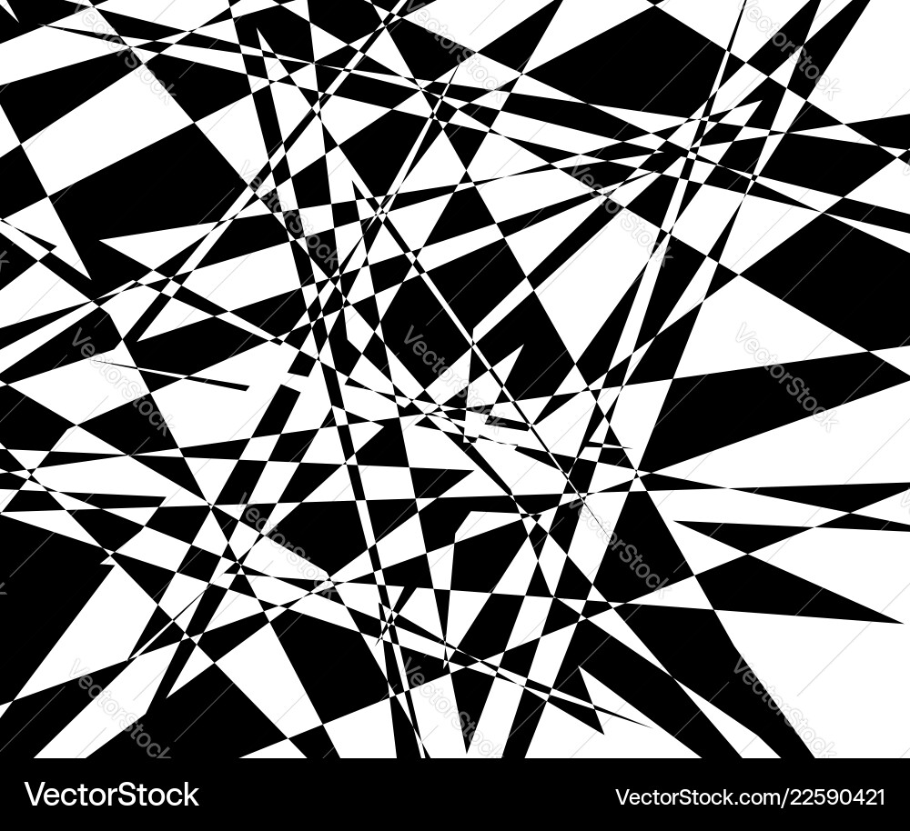 Geometric edgy shape pattern rough Royalty Free Vector Image