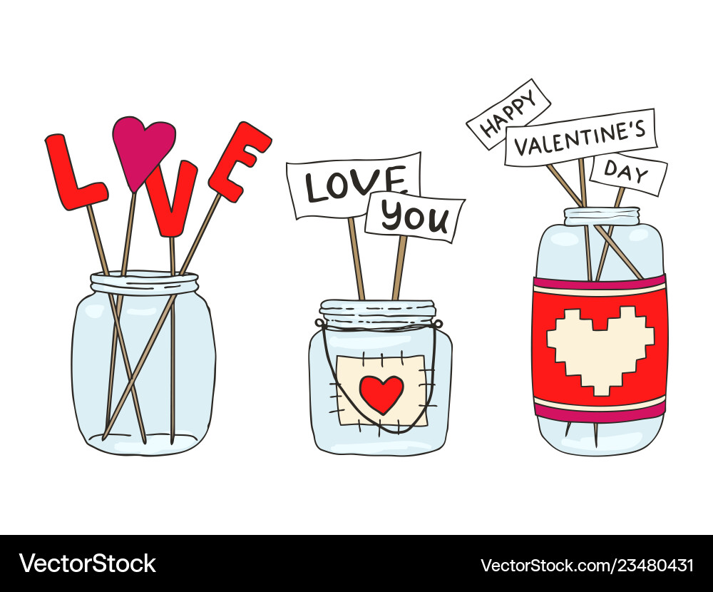 Set of hand drawn a mason Royalty Free Vector Image