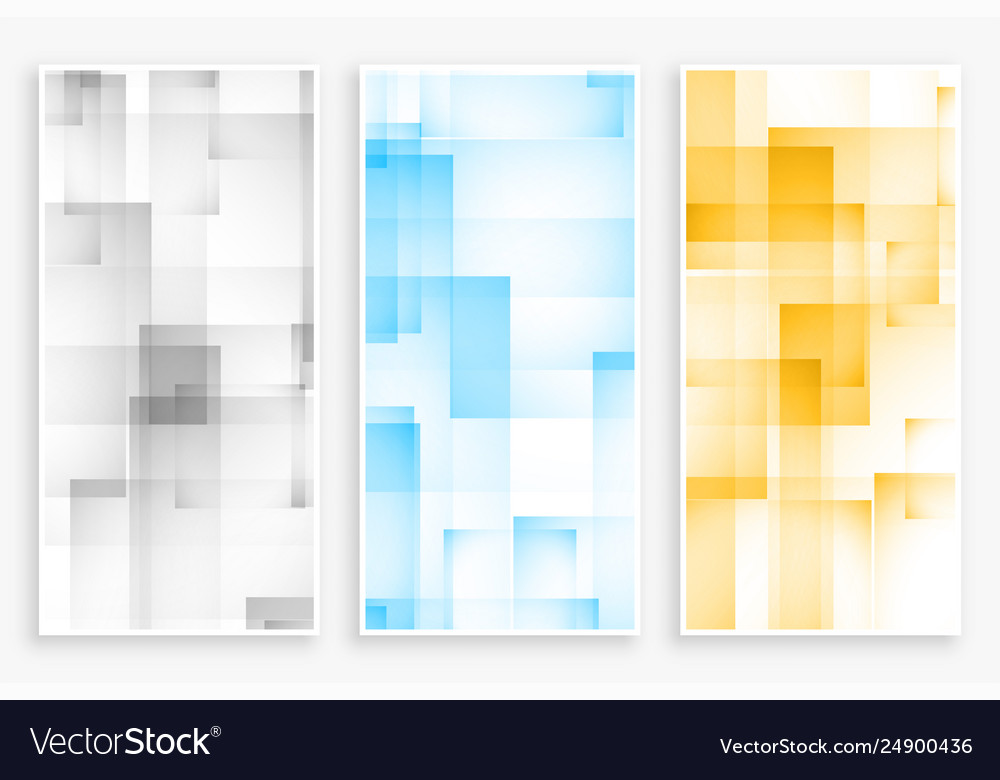 Abstract geometric square and rectangle pattern Vector Image
