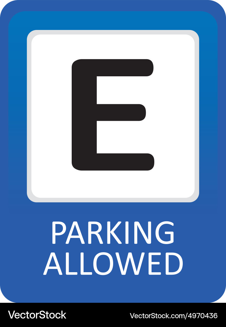 An isolated blue traffic signal with icon Vector Image