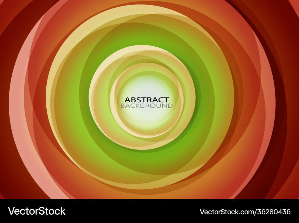 Design for banner poster color circles Royalty Free Vector