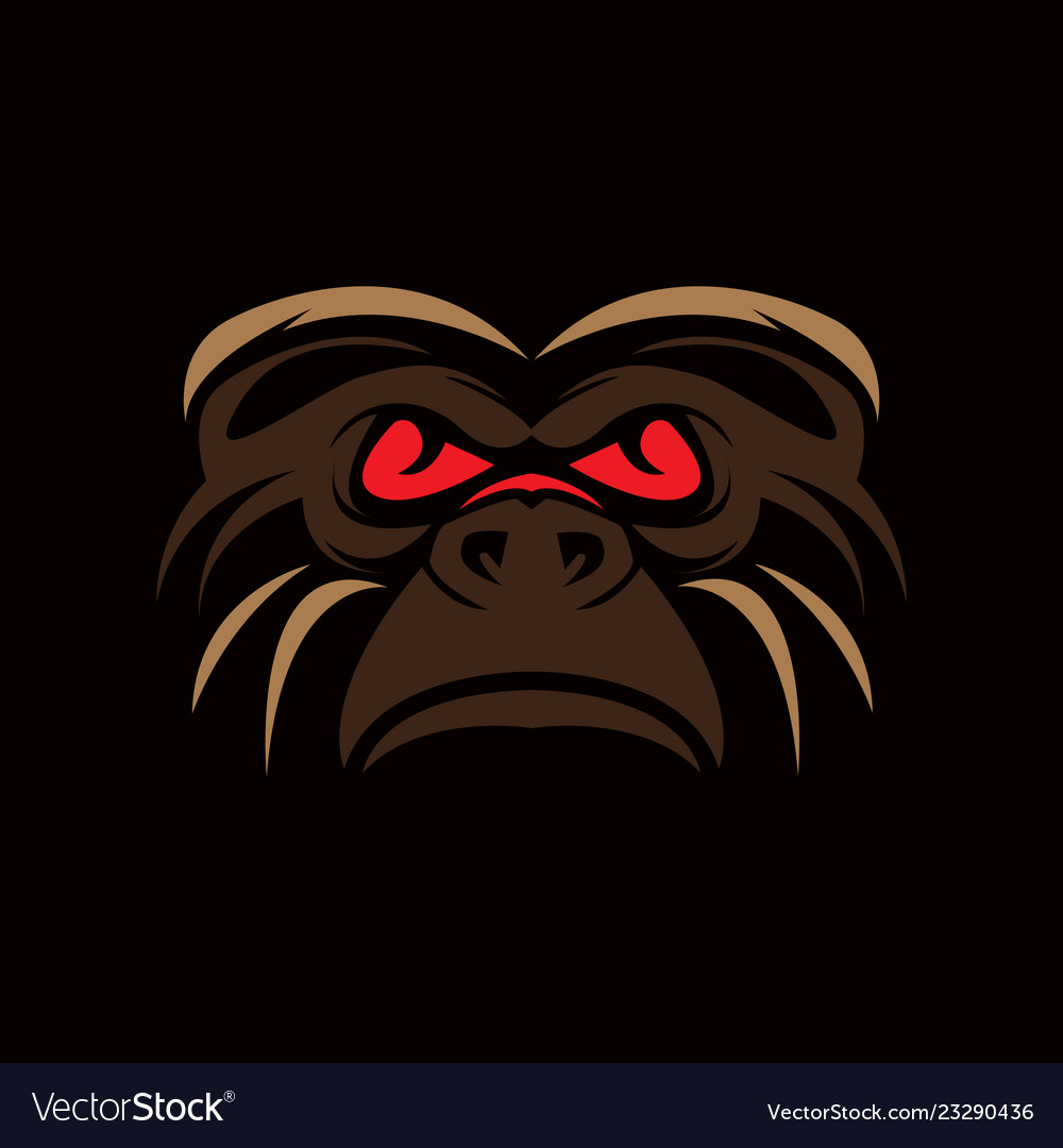 Face monkey Royalty Free Vector Image - VectorStock