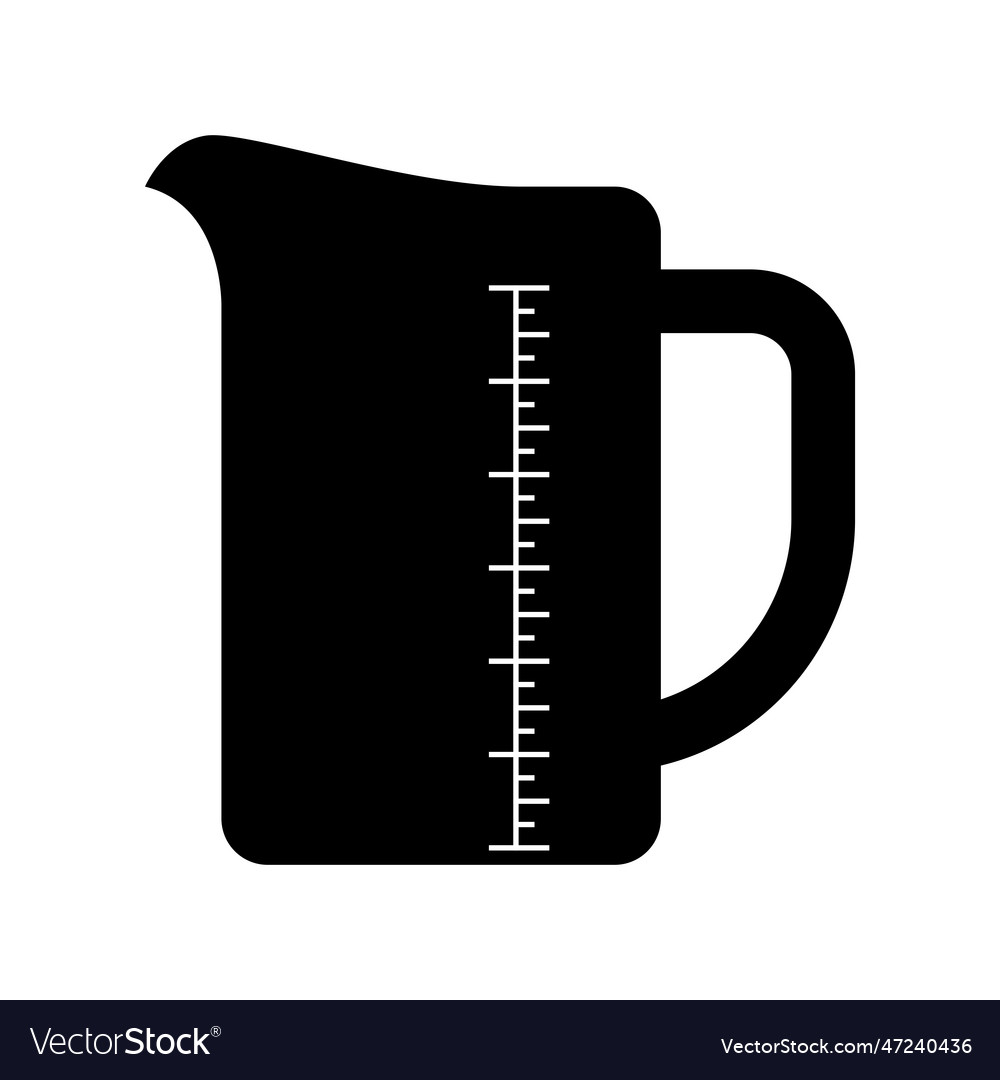 Measuring cup Royalty Free Vector Image - VectorStock