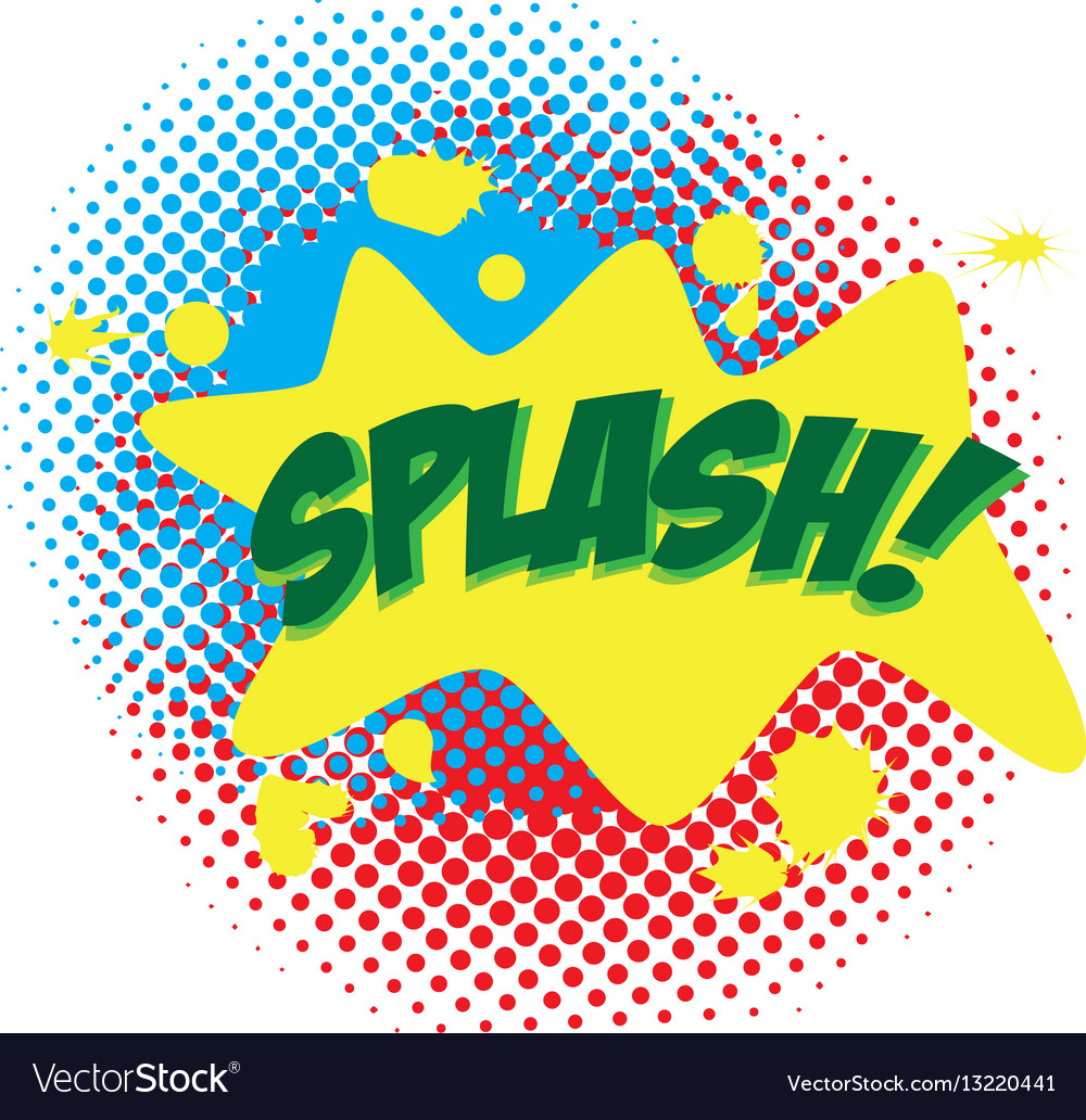 Isolated comic expression Royalty Free Vector Image