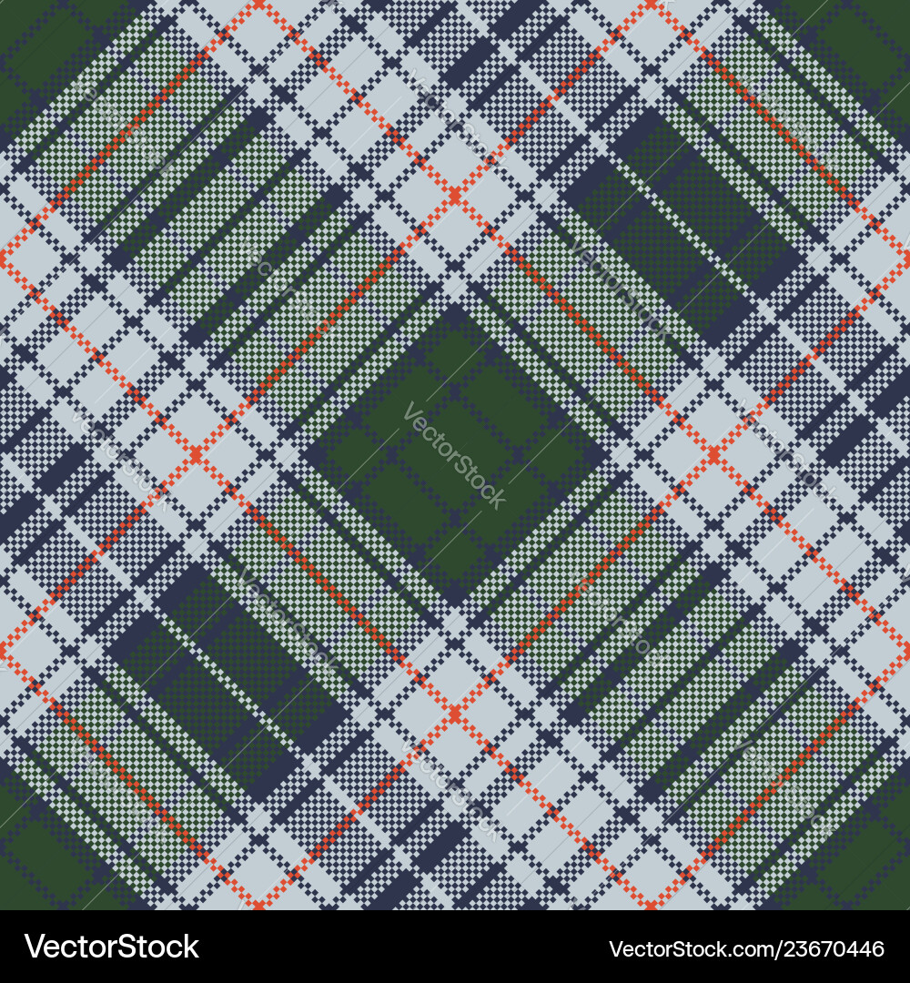 Check pixel plaid seamless texture Royalty Free Vector Image