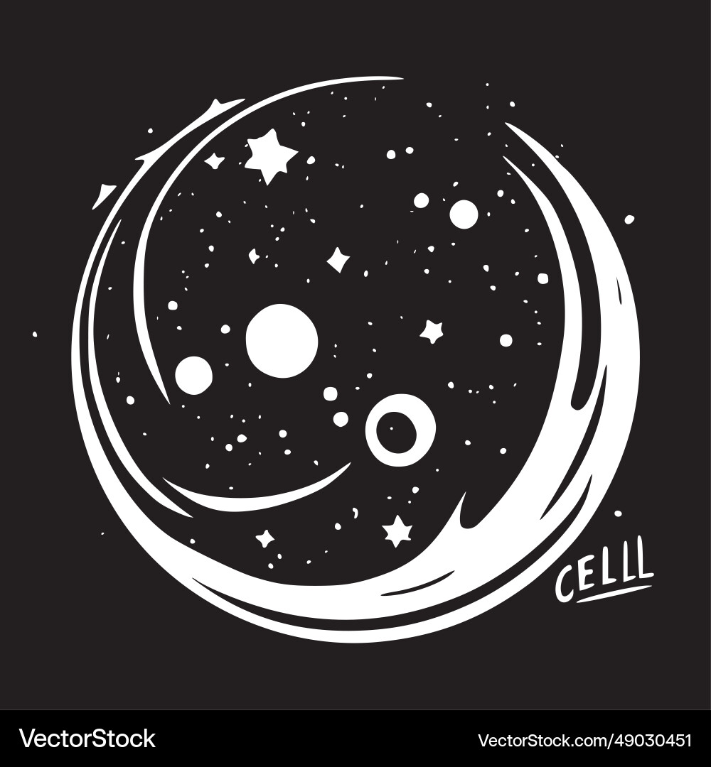 Celestial - high quality logo ideal for t-shirt Vector Image