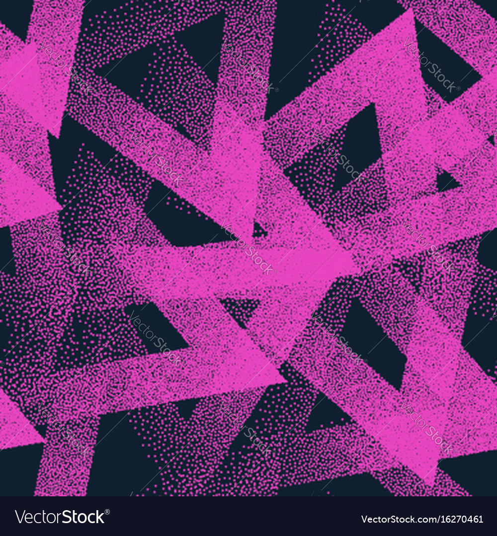 Abstract Stippled Weird Seamless Pattern Vector Image