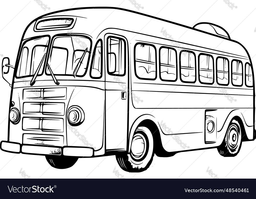 Bus Royalty Free Vector Image - VectorStock
