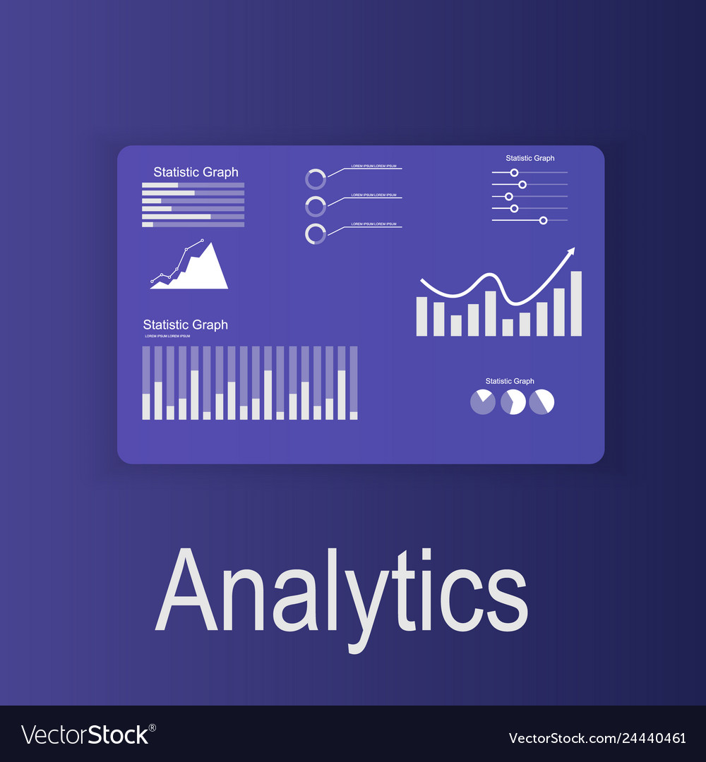 Data analysis Royalty Free Vector Image - VectorStock