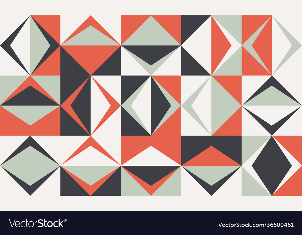 Triangle abstract pattern design Royalty Free Vector Image
