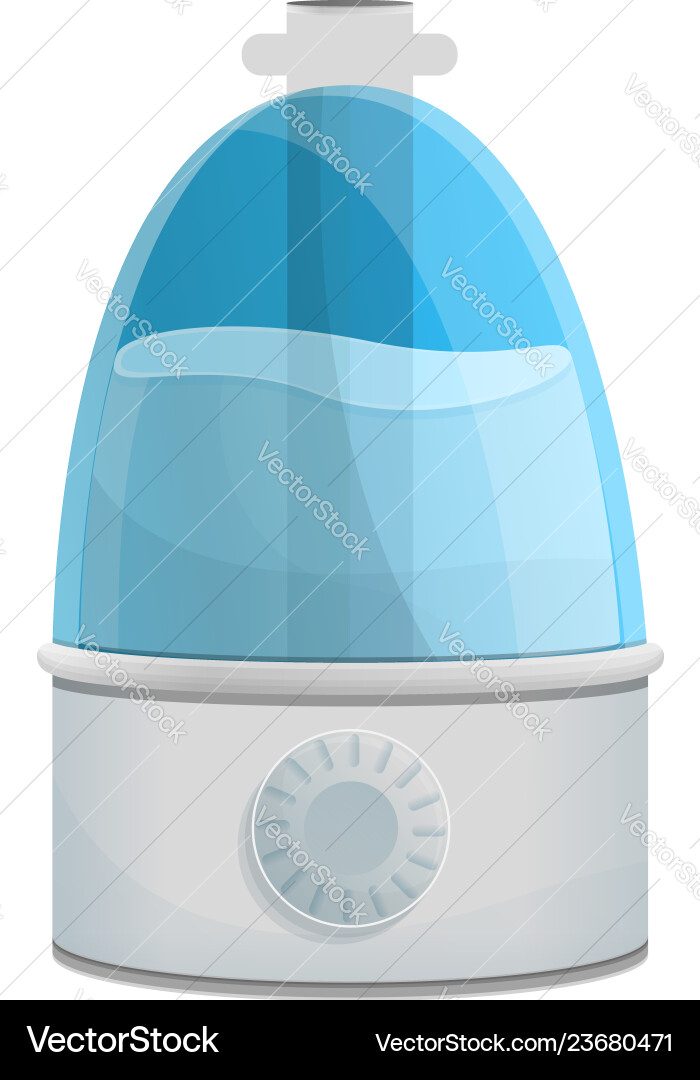 Modern humidifier icon cartoon style Royalty Free Vector