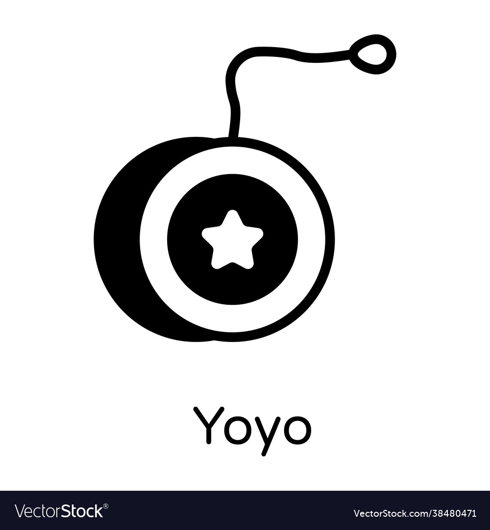 Yoyo Royalty Free Vector Image - VectorStock