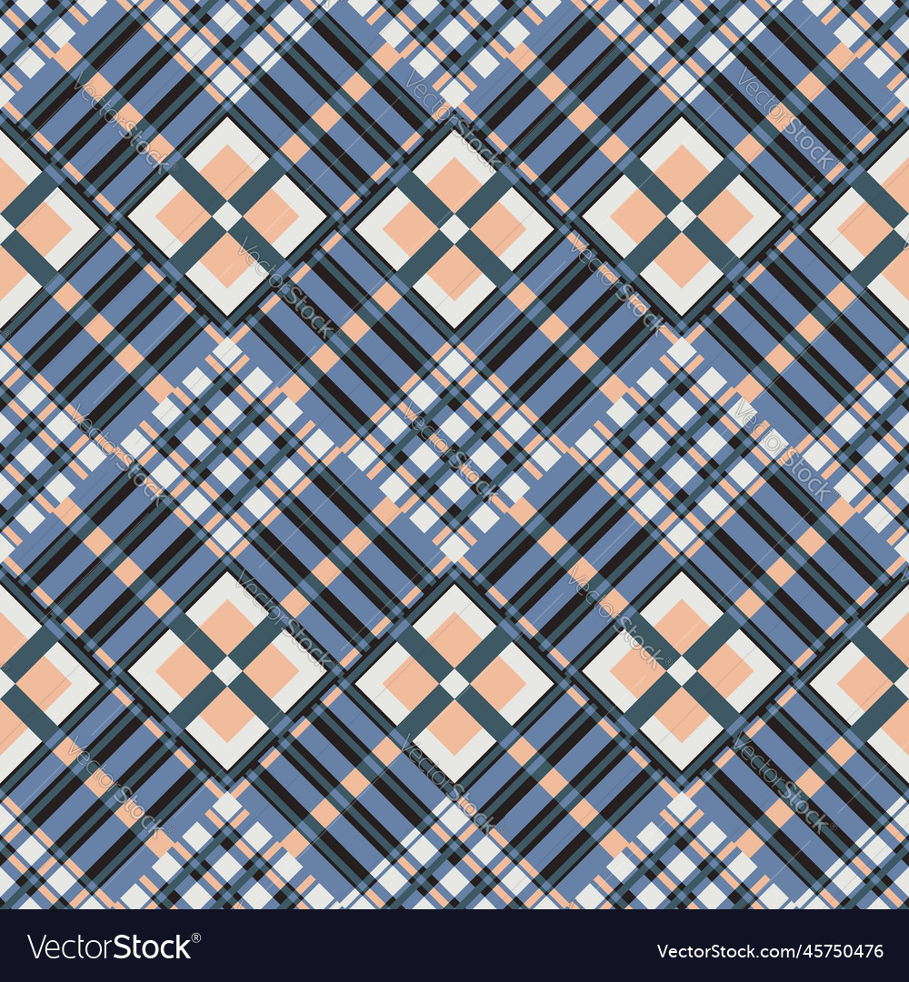 Blue argyle pattern Royalty Free Vector Image - VectorStock