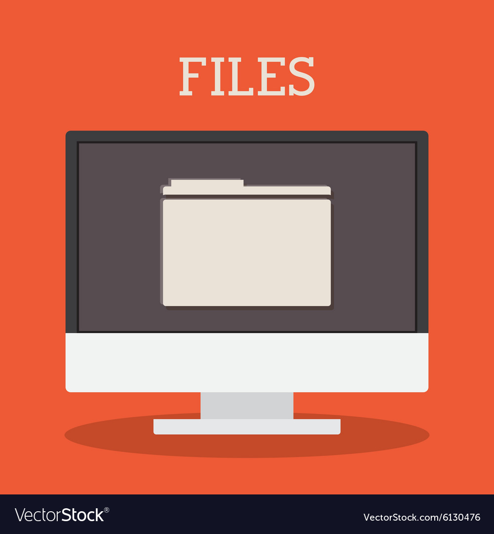 Files design Royalty Free Vector Image - VectorStock