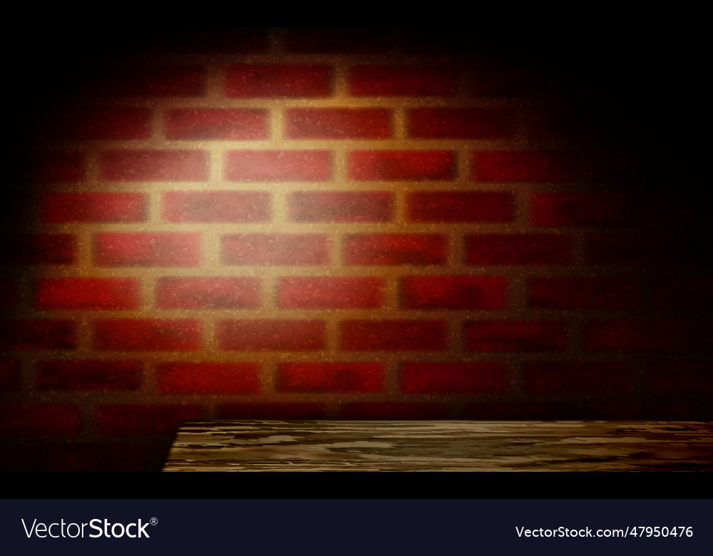 Rustic red brick wall background Royalty Free Vector Image