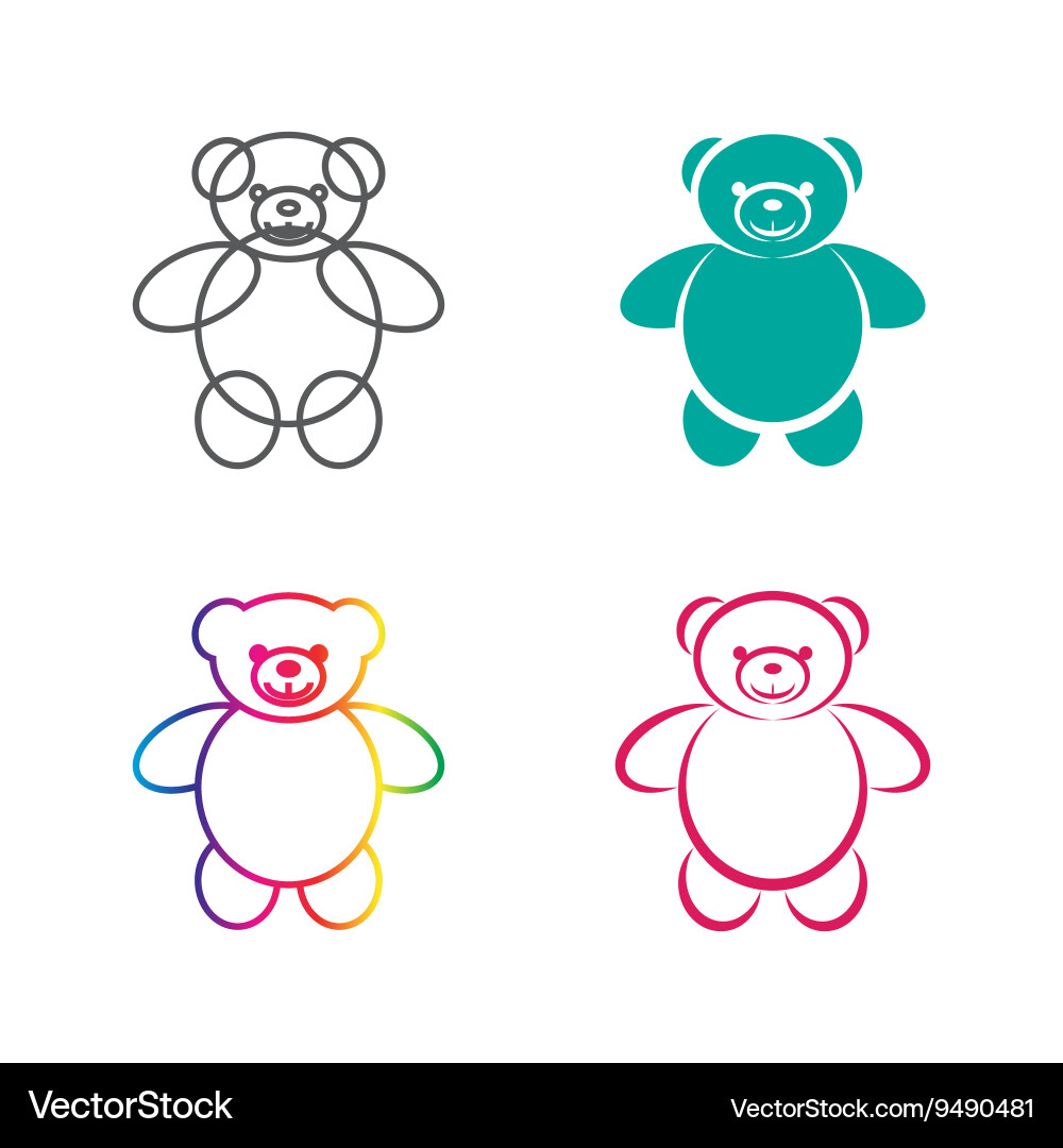 Images teddy bear Royalty Free Vector Image - VectorStock