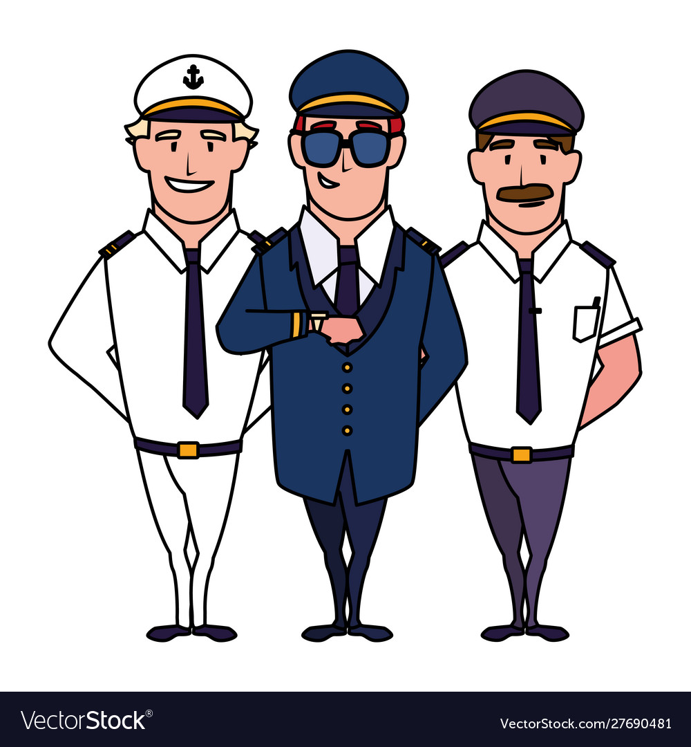 Isolated drivers persons design Royalty Free Vector Image