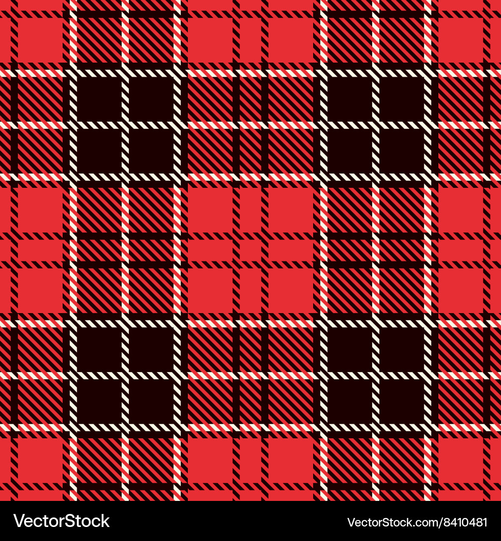 Seamless tartan pattern Royalty Free Vector Image