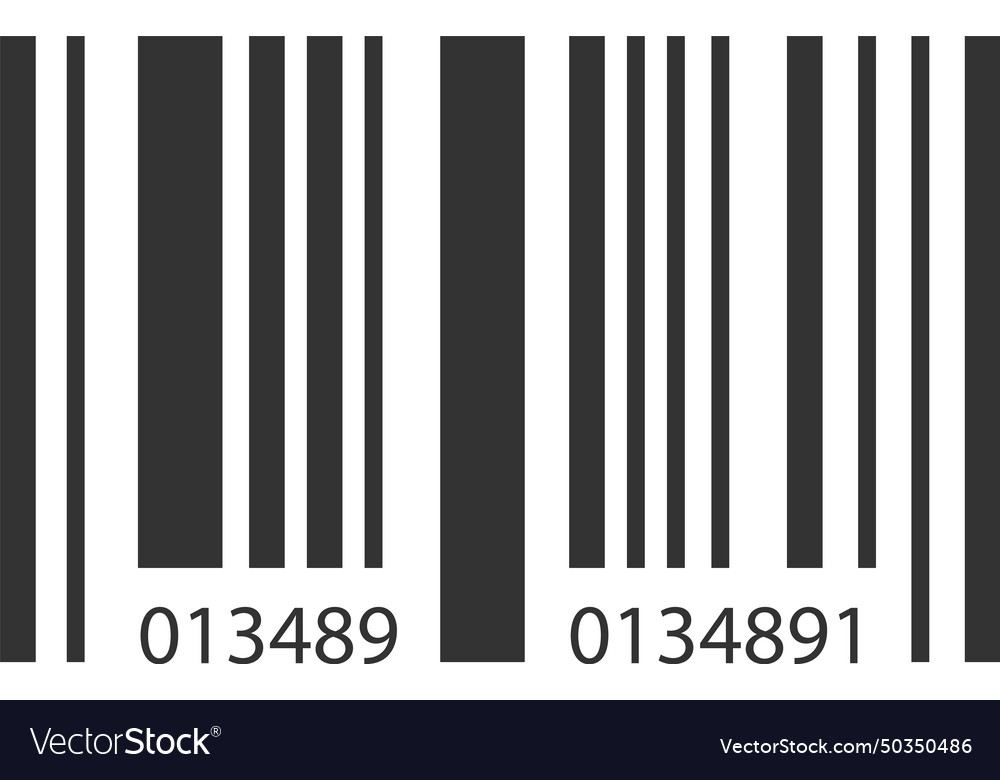 Bar code icon Royalty Free Vector Image - VectorStock