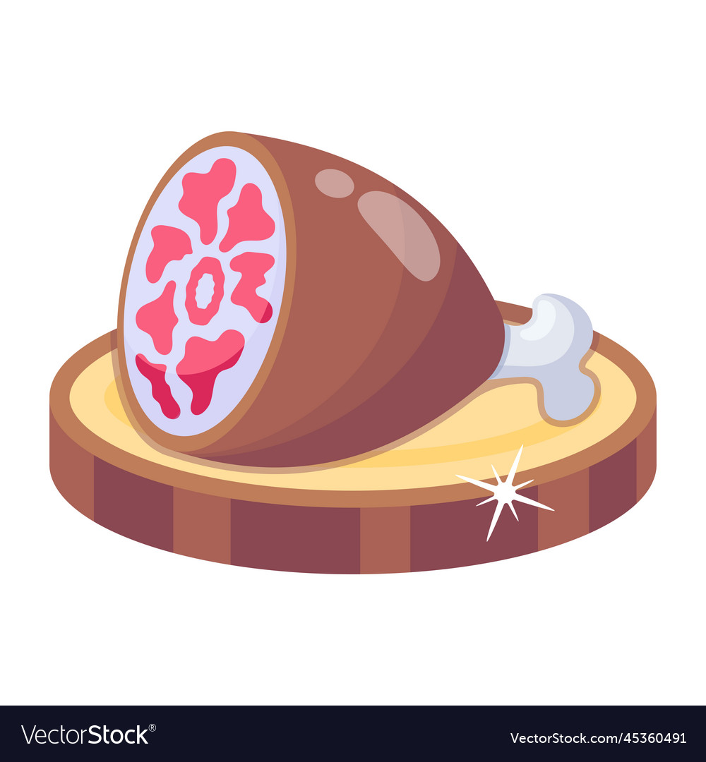 Ham Royalty Free Vector Image - VectorStock