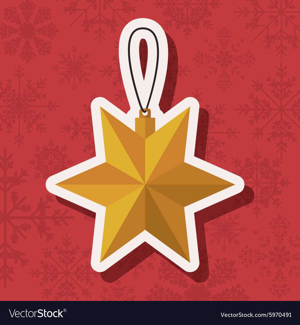 Merry christmas design Royalty Free Vector Image