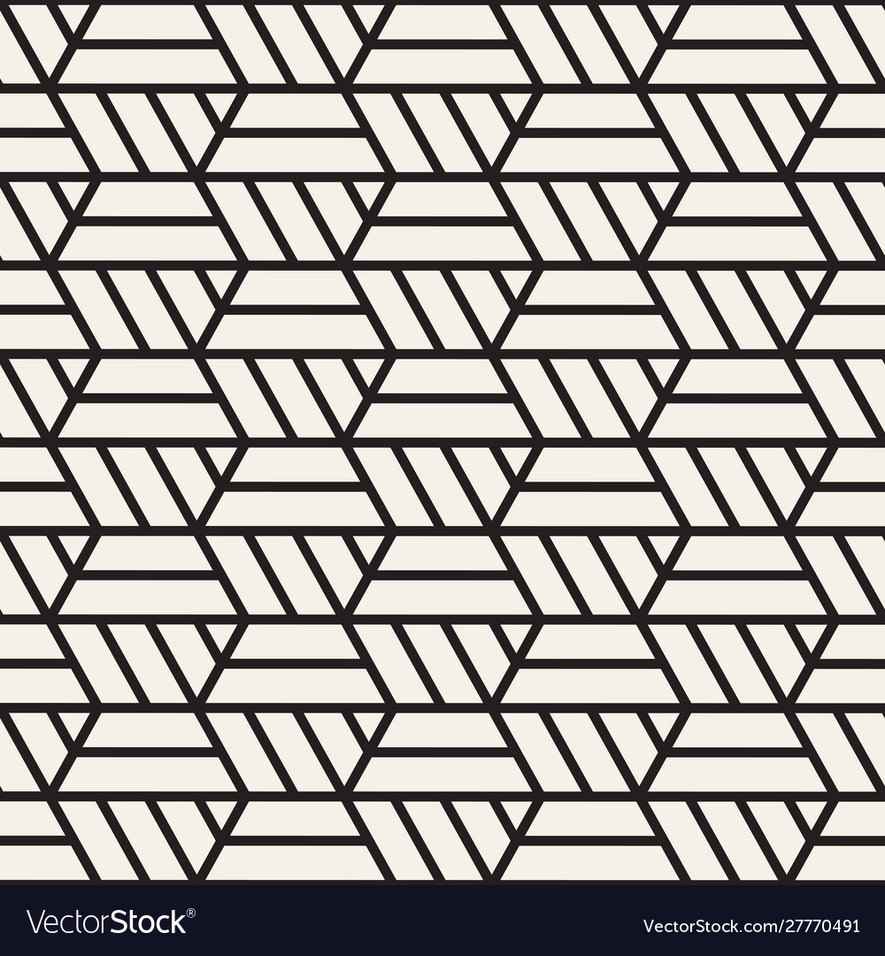 Seamless pattern repeating geometric design Vector Image