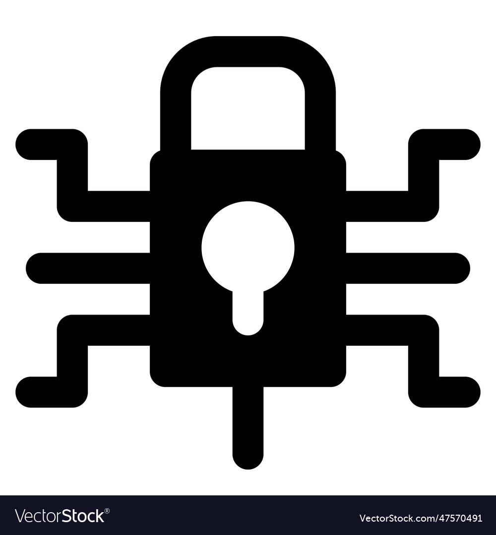 Security software installation into system Vector Image