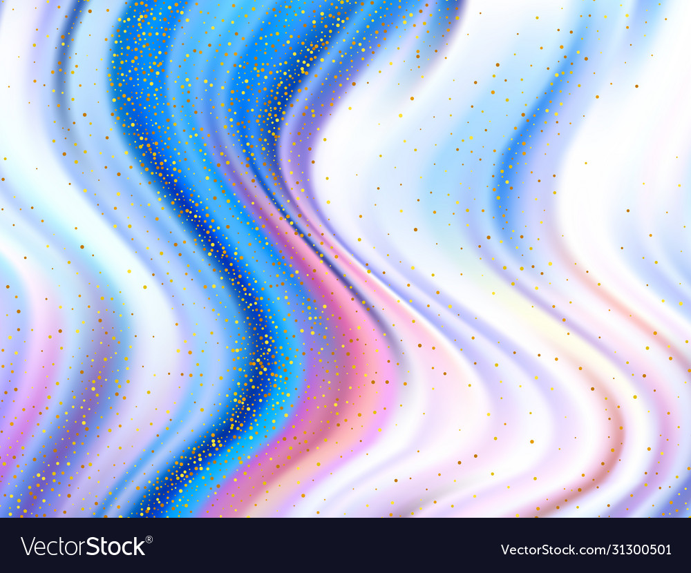Liquid emerald marble texture fluid background Vector Image
